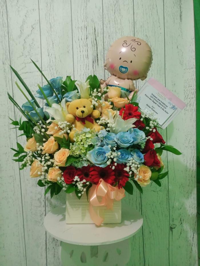 Jual BUNGA BABY BORN - BUNGA KELAHIRAN - BUNGA KELAHIRAN BOYS - Jakarta ...