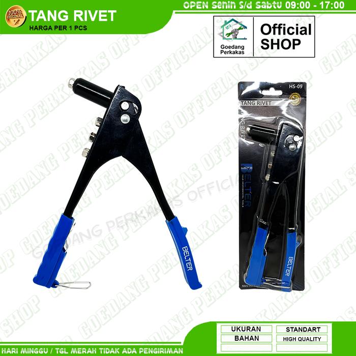 Jual Tang Rivet 4 Ukuran Tembakan Paku / Tang Ripet Rifet Hand Riveter ...