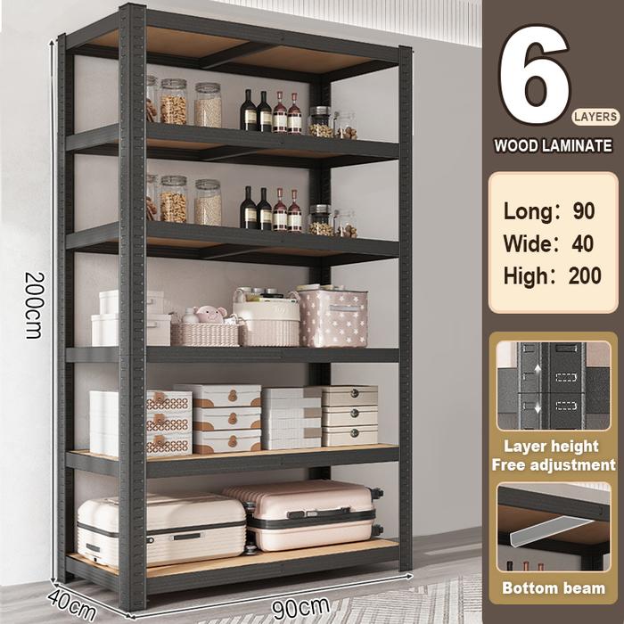 Jual Rak Besi Siku Lubang 4 Susun Gudang Outdoor Kantor Serbaguna - 6H ...