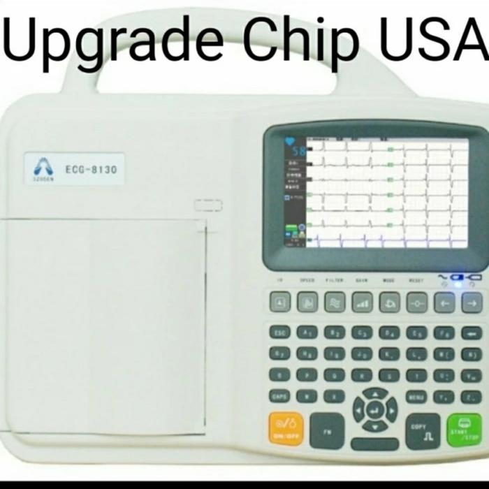Jual Mesin Ekg jantung Touch 6 Channel Electrocardiograph lead ECG ...