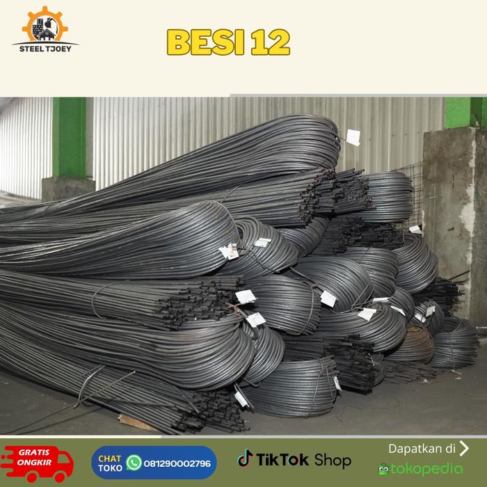 Jual Besi Beton 6mm 8mm 10mm 12mm 13mm 16mm - 10mm - Kota Tangerang ...
