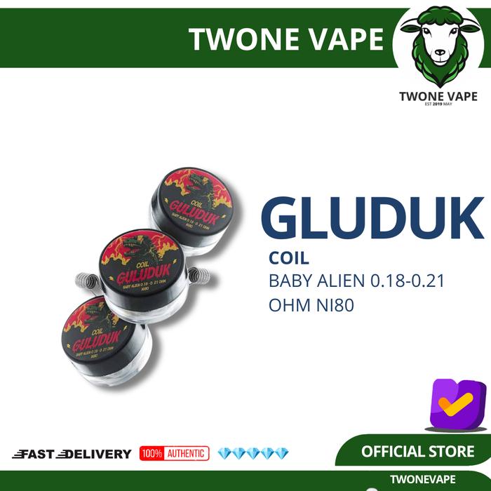 Jual Coil Guluduk Dual Coil Baby Alien 100% Authentic | Dual Coil ...