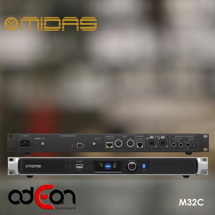 Jual MIDAS M32C M32 C Digital Rack Mixer for Installed and Live Sound ...
