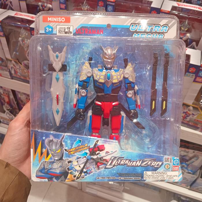 Jual Mainan Figur Ultraman Keren - Miniso Ultra Mecha - Ultraman Zero ...