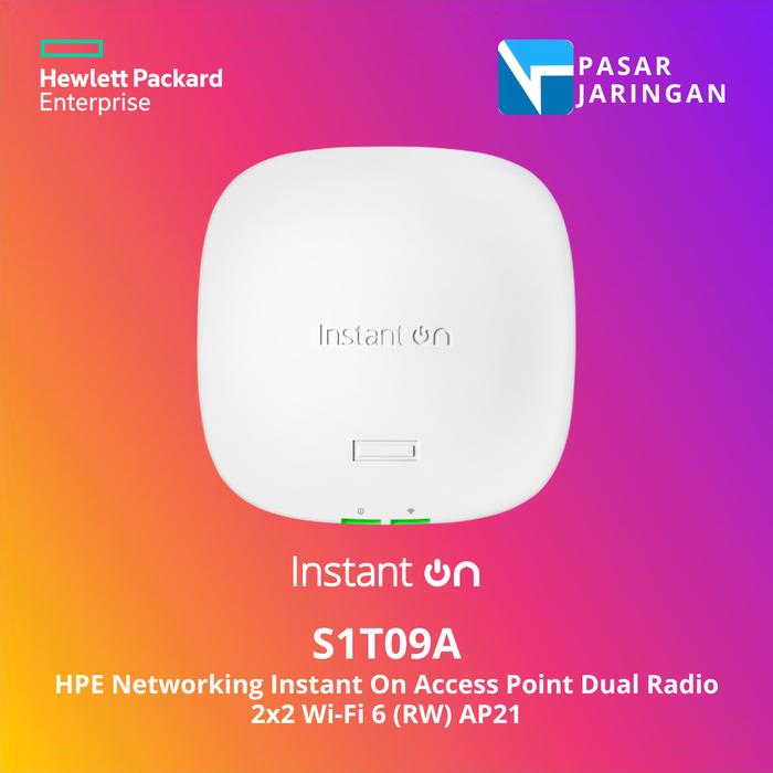 Jual S1t09a Hpe Networking Instant On Ap21 Rw Wi Fi 6 2x2 Dual Radio Ap Ap21 Jakarta Pusat