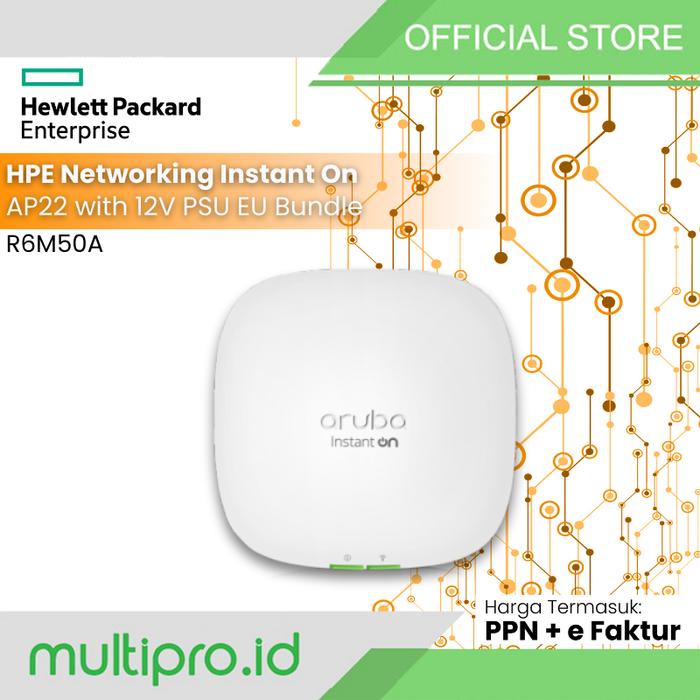 Promo Aruba Instant On AP22 with 12V PSU EU Bundle R6M50A Cicil 0% 3x ...