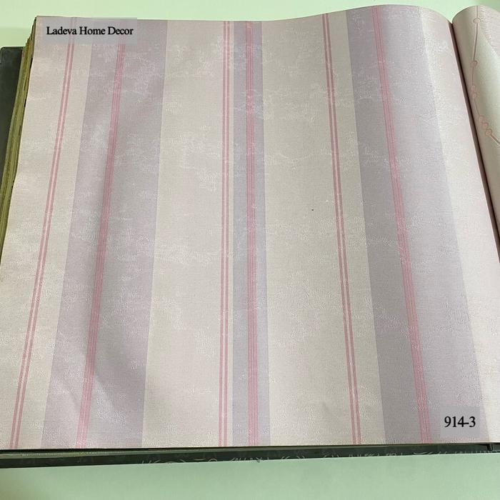 Jual Wallpaper Vynil Dinding Premium Motif Ulir Bulat Garis Minimalis ...