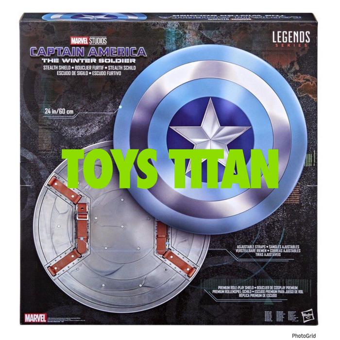 Jual Hasbro Marvel Legends Captain America Soldoer Stealth Shield ...