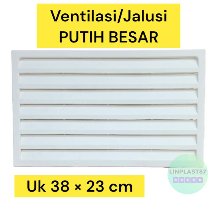 Jual VENTILASI UDARA | KISI-KISI | JALUSI PVC PINTU KAMAR MANDI MERK ...