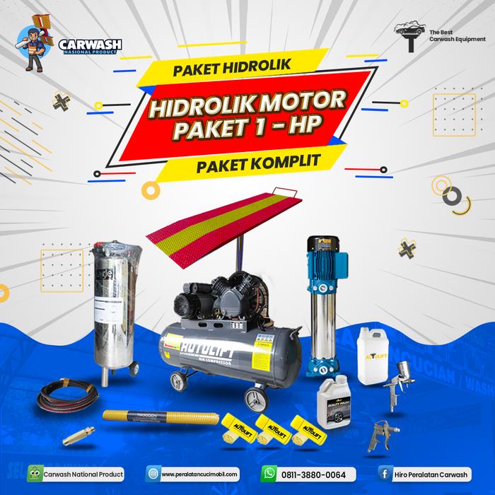Jual PAKET 1- HP HIDROLIK SEPEDA MOTOR 1 - Kota Tangerang - Carwash ...