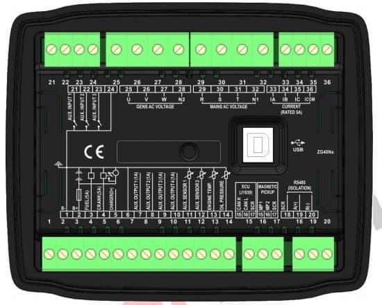 Jual AMF Modul Smartgen HGM520 rs485 - Kab. Deli Serdang - MotiTech ...