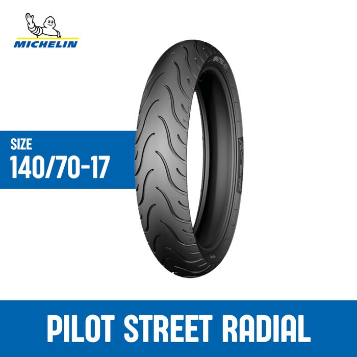 Promo Ban Motor Michelin Pilot Street Radial 140/70 - Ring 17 66H ...
