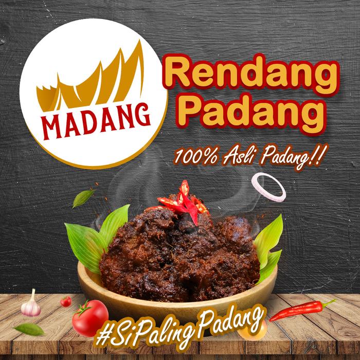 Jual Rendang Daging Sapi Khas Padang / Rendang Padang Bumbu Hitam 270gr ...