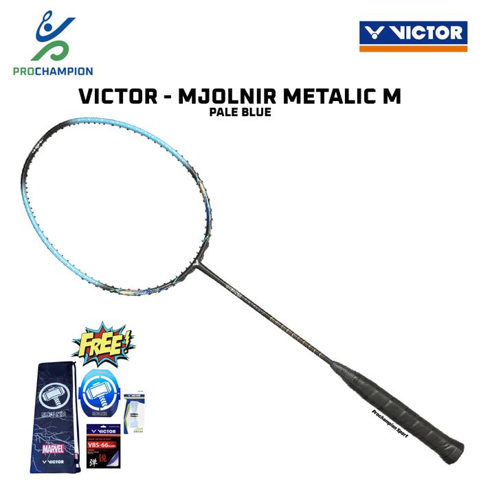 Promo Limited Edisi Raket Badminton Victor Mjolnir Metallic M Marvel ...