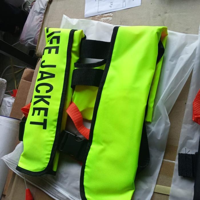 Jual Inflatable Life Jacket Pelampung Automatic Co2 - Life Jacket ...