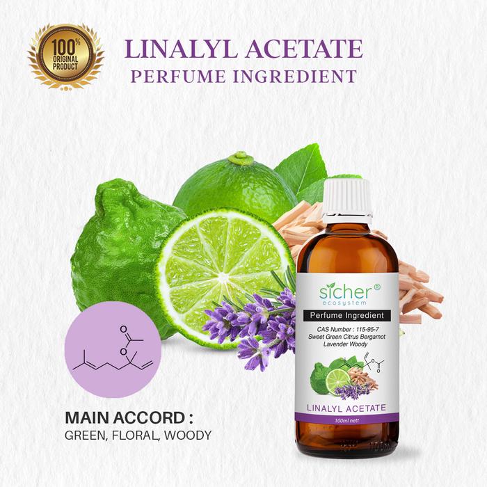 Jual Aromaterapi Sicher Linalyl Acetate Natural Isolate Oil (Perfume Ingredient / RAW Material ...