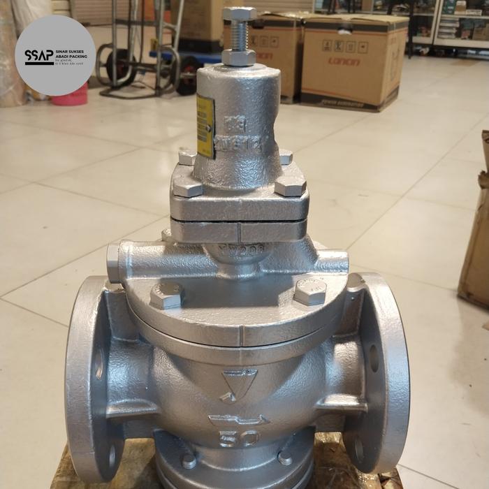 Jual PRESSURE REDUCING VALVE / PRV STEAM JIS 10K ukuran 11/4" inch ...