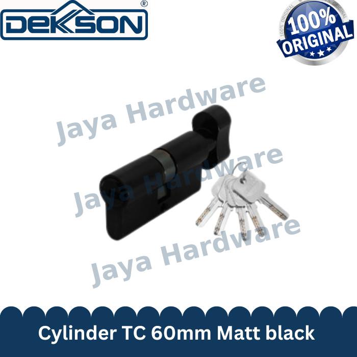 Jual Cylinder Dekkson TC 60mm Matt Black - Kota Tangerang - Jaya Hardware_NEW | Tokopedia
