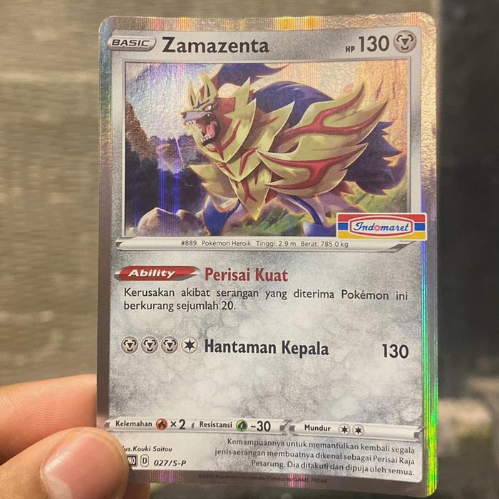 Jual POKECARD Zamazenta Indomaret - Kab. Bogor - COLLECTION POKECARD ...
