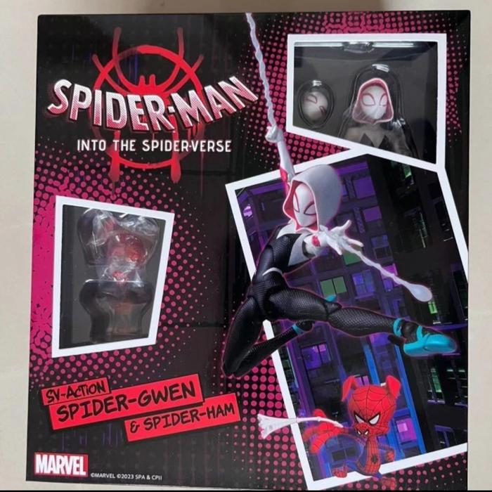 Jual Sentinel Spider Gwen spiderman Spider-Verse SV Action & Spider Ham ...