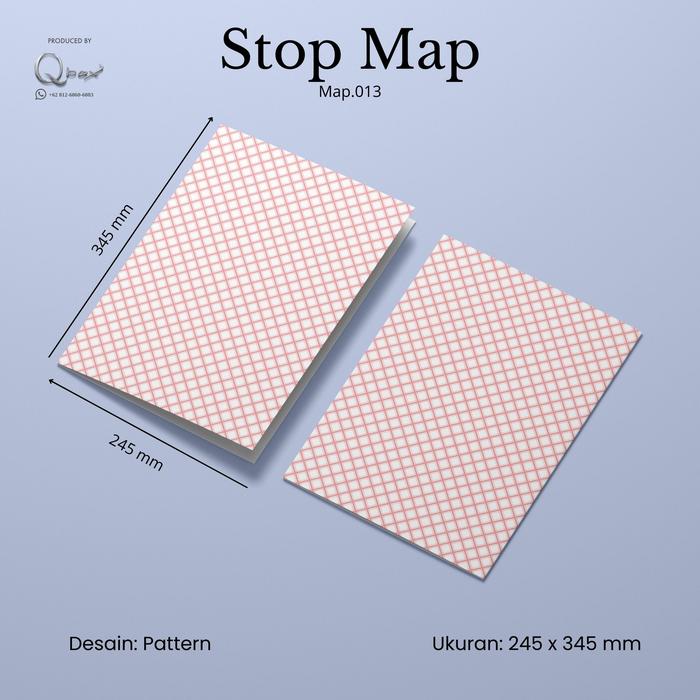 Jual Stopmap/Map File/Map kertas/Penyimpan file MOTIF M - Kota ...