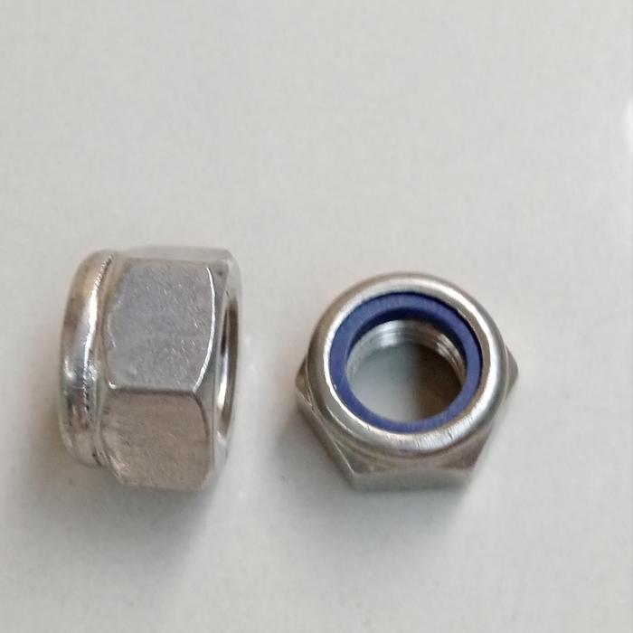Jual Mur Nylon ss M16 pitch 2.0 lock nut nylon stainless sus 304 - Kab. Tangerang - Sumber baut ...