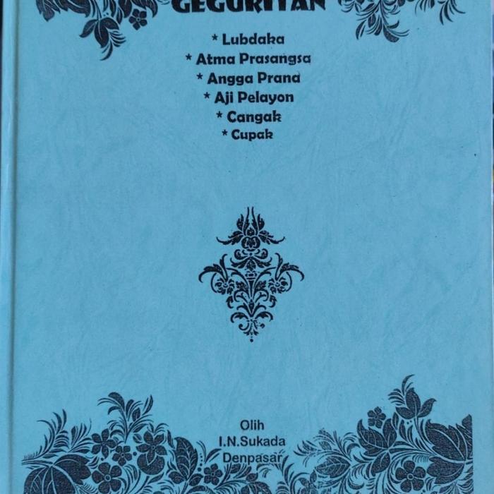 Jual Buku Geguritan Lubdaka Atma Prasangsa Angga Prana Aji Palayon ...