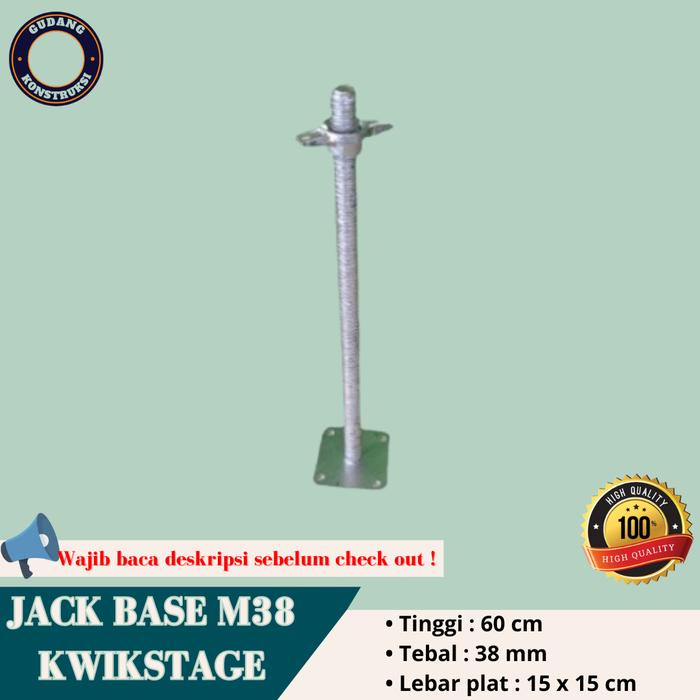 Jual Jack base ukuran besar M38 untuk kwikstage - Kota Surabaya ...