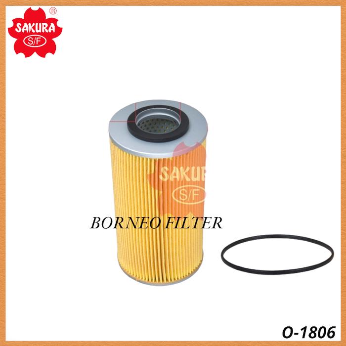 Jual O-1806 Sakura Oil Filter P502205 LF3498 SFO9025 O1806 JOE-10002 ...