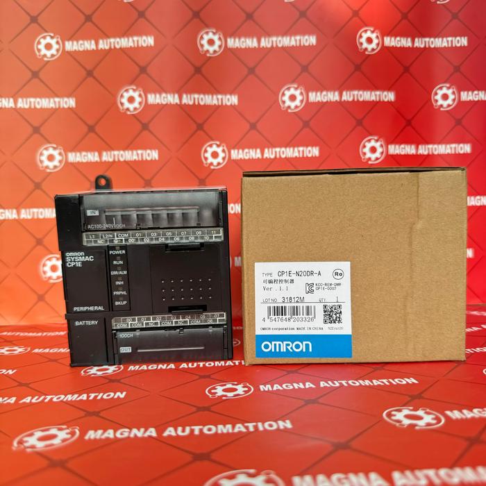 Jual PLC Omron CP1E-N20DR-A - Jakarta Selatan - Magna Automation | Tokopedia