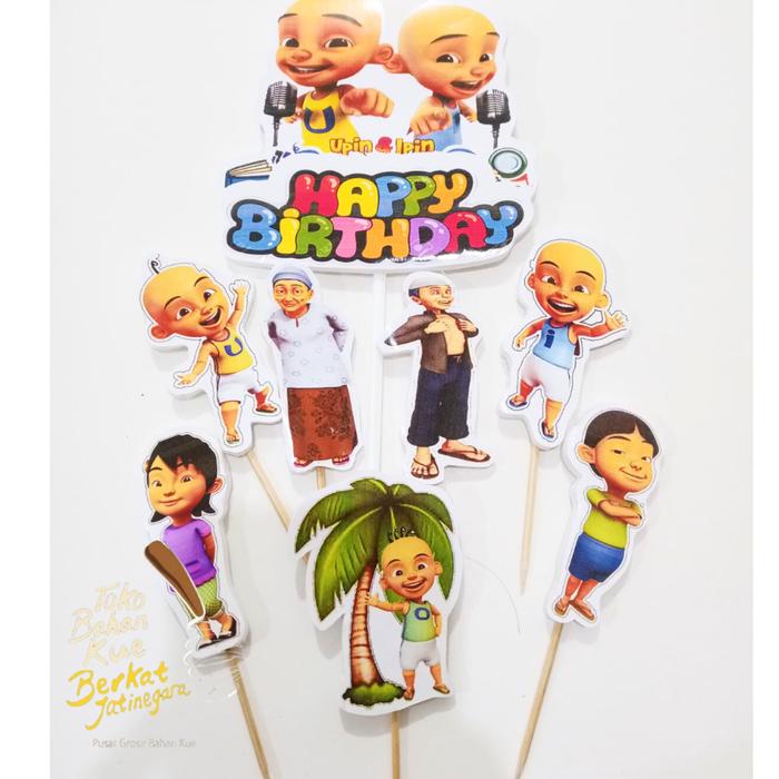 Jual TOPPER TUSUK HBD/TOPPER ULANG TAHUN - UPIN IPIN - Kota Bekasi ...
