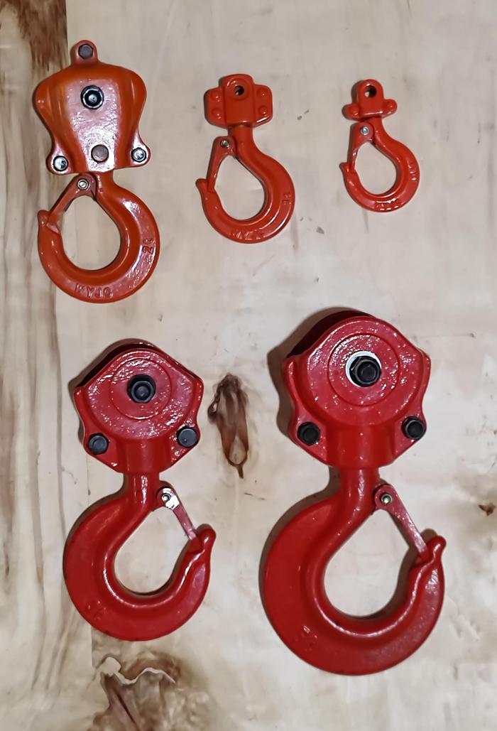 Jual hook katrol chain Block Manual lower hook universal sparepart ...