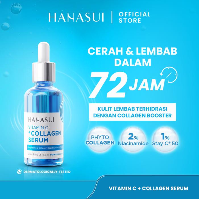 Jual Hanasui Vitamin C + Collagen Serum New Look & Improved Formula ...