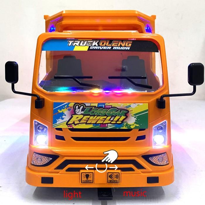 Jual Mainan Mobilan Truck Basuri Oleng Telolet Truk Modifikasi ...