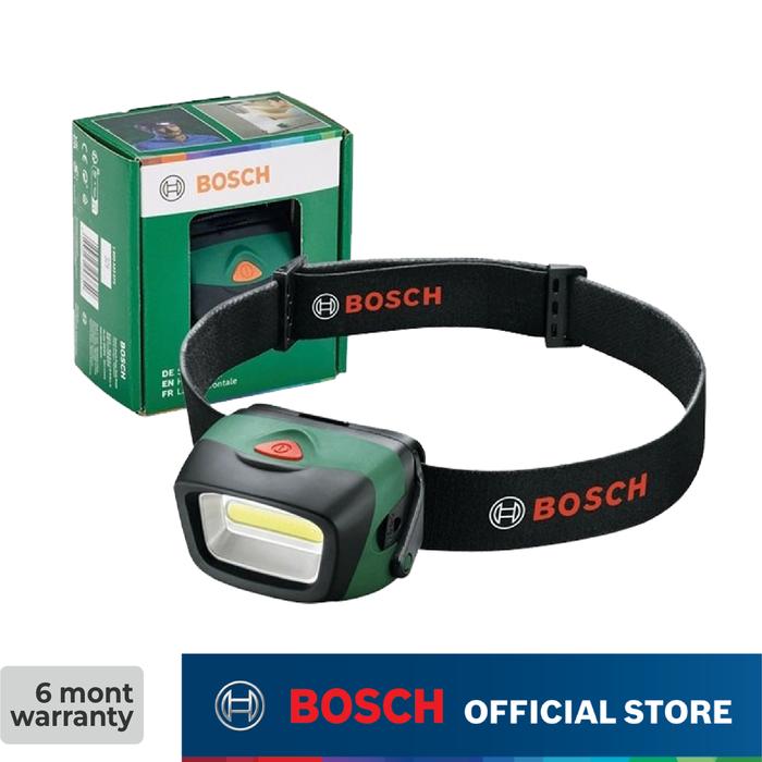 Promo Bosch LED Head Lamp / Head Light / Senter Kepala 190Lumens IPX4 ...