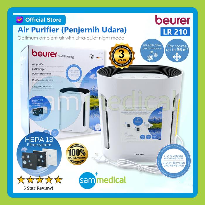 Promo Beurer Air Purifier - Penjernih Udara LR 210 / Penyaring Udara ...