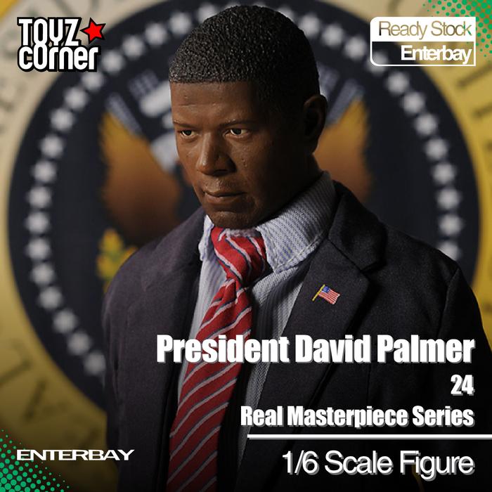 Promo Enterbay 1/6 Scale Figure RM-1010 24 - President David Palmer ...