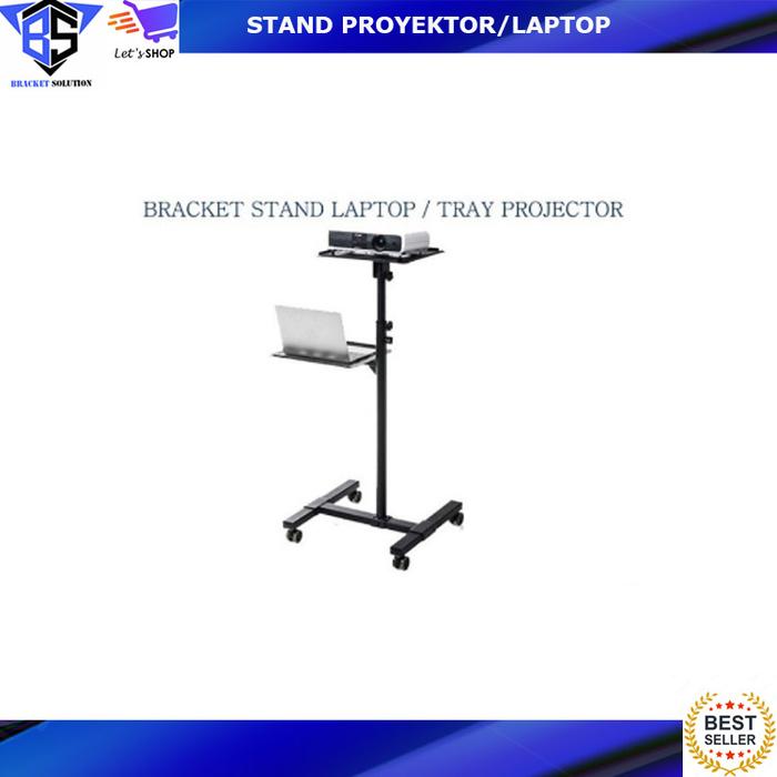 Jual Bracket Standing Tripod Projector Meja Proyektor, Stand Adjustable ...