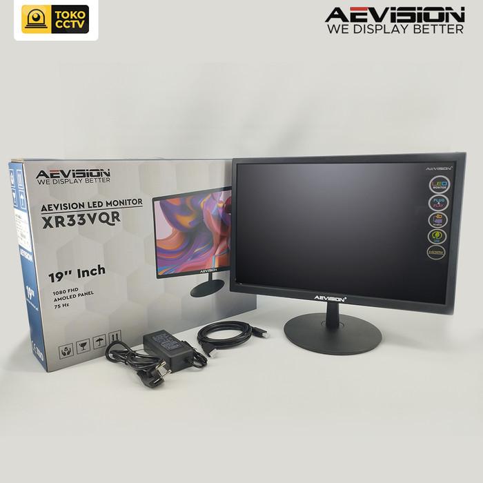 Jual Monitor LED 19" Aevision 19 inch Monitor PC AE-LED19A-2K 1920x1080 ...