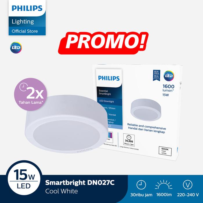 Jual Lampu Philips Downlight DN027C G3 LED15/CW 15W 220-240V D200 - Jakarta Utara - Philips ...