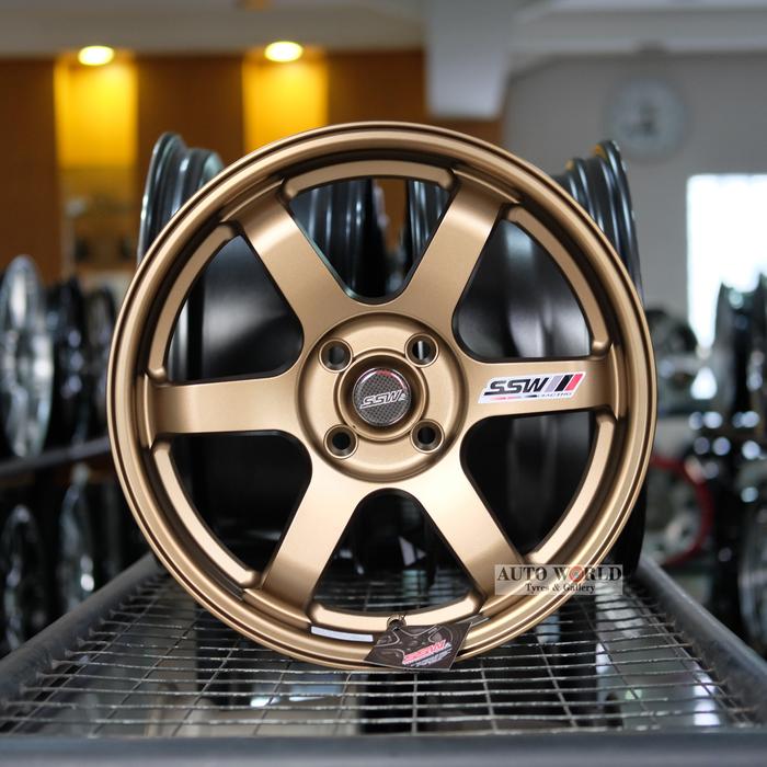 Jual Velg Original SSW S414LP Ring 16 PCD 4x100 ET 40 Bronze - Kota Bandung - autoworld online ...