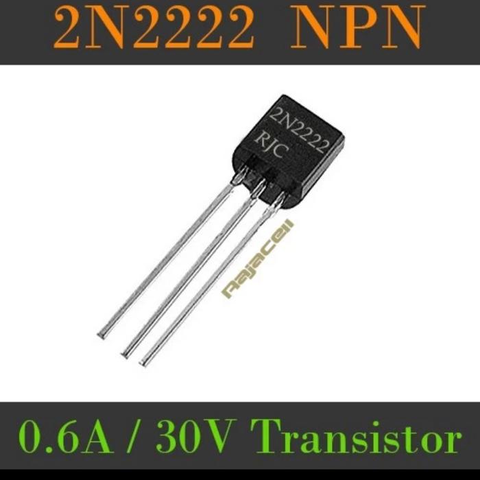 Jual Transistor NPN Seri 2N2222 Transistor Power /switch - Kab. Bekasi ...