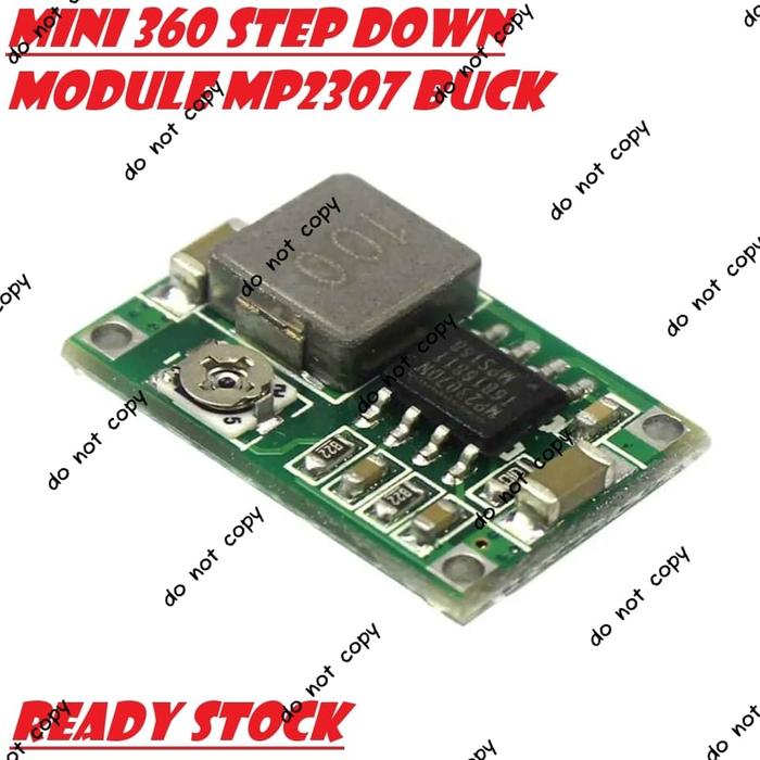 Jual Mini 360 Step Down Module MP2307 Buck Micro Step down Module Mini ...