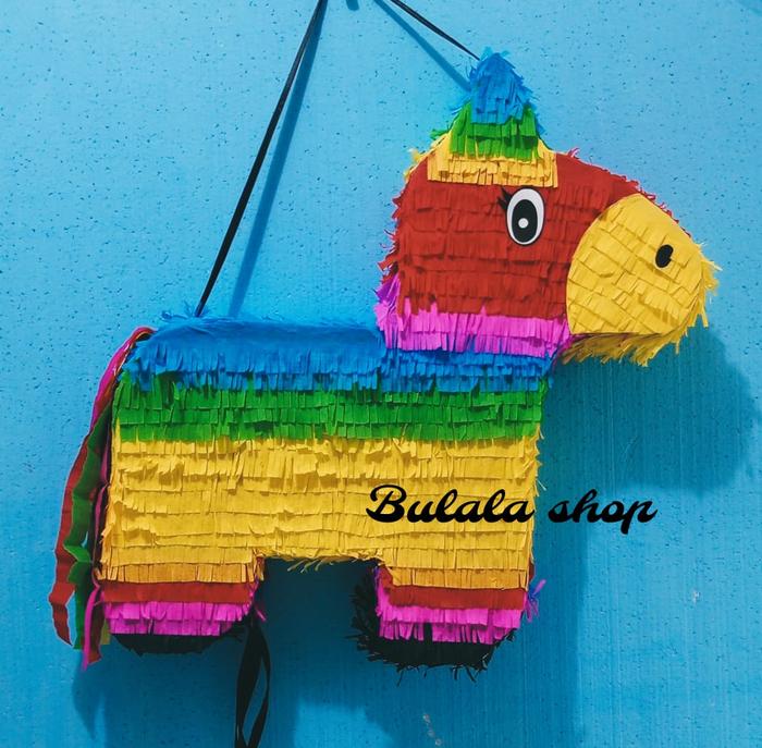 Jual Pinata Pukul/Pinata Tarik Karakter Ulang Tahun Motif Kuda Rainbow ...