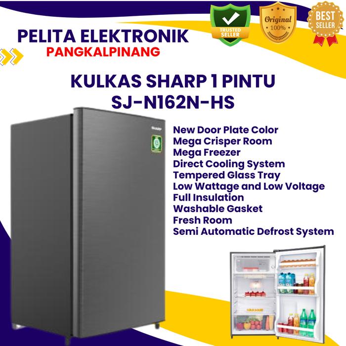 Jual Kulkas Sharp 1 Pintu SJ-162-N-HS - Kota Pangkal Pinang - Pelita ...