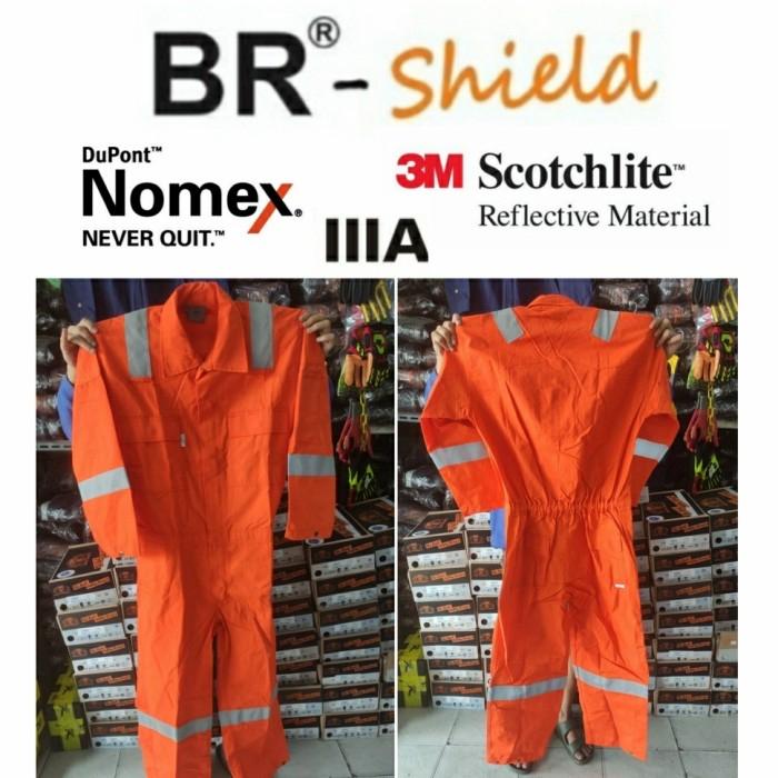 Jual COVERALL FLAME RETARDANT BR SHIELD WEARPACK ANTI API 100% ORIGINAL ...