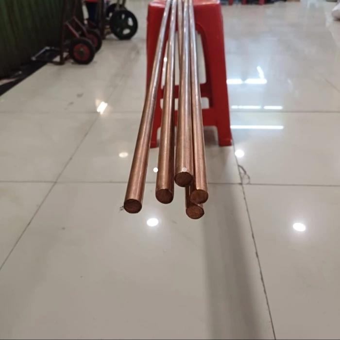 Jual Grounding Rod 3/4 1,5 Meter Tembaga Asli Grounding Rod 3/4x 1.5 ...
