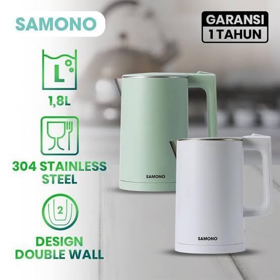 Jual SAMONO Electric Kettle Teko Listrik Pemanas Air Kapasitas 2 Liter - SW EKS17B - Kota Medan ...