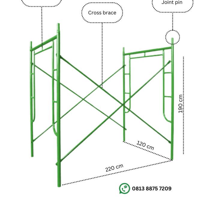 Jual Scaffolding Steger Termurah Kapolding Perancah Alat Bantu Kerja ...