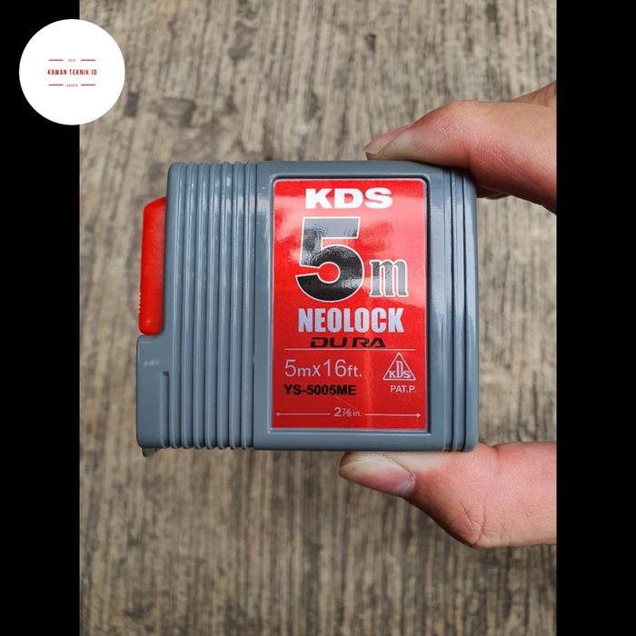 Jual METERAN KDS 5M x 16FT NEOLOCK 5" MEASURING TAPE 5 METER - Jakarta ...